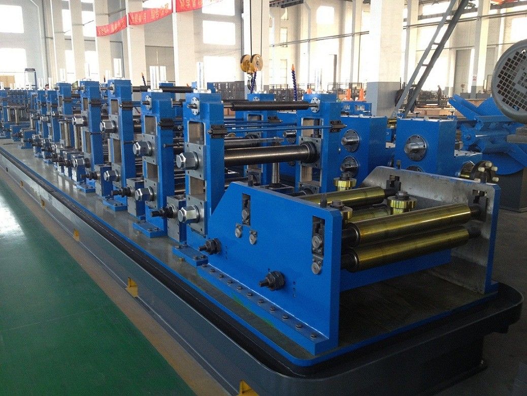 Straight Seam Welded Pipe Mill , ZG45 Tube Mill Line for Round / Square ...