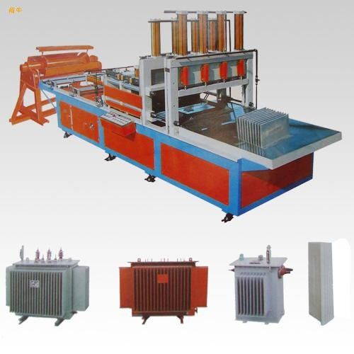 PLC control system corrugated fin forming machine, transfomer ...
